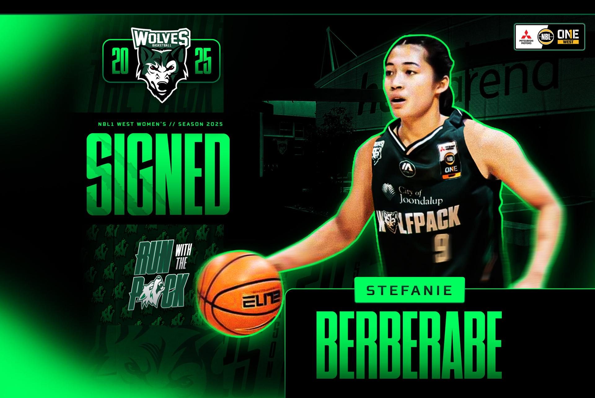 WOLVES SECURE INTERNATIONAL STAR STEFANIE BERBERABE FOR 2025 ...
